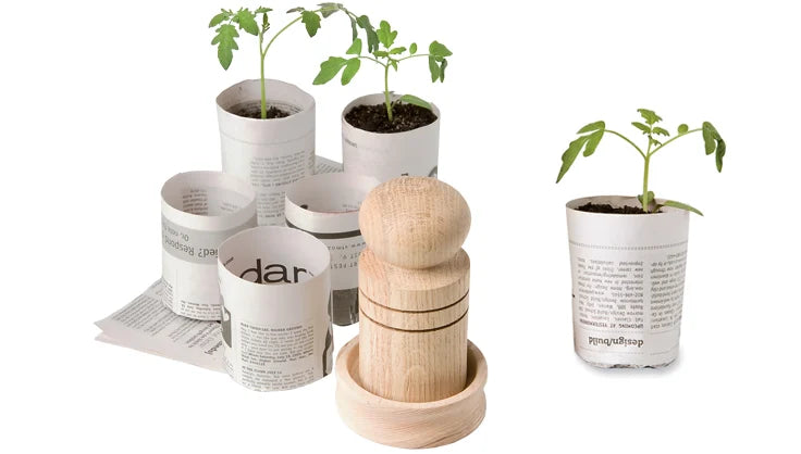 How to Use the Paper Pot Maker: Gardener's Supply