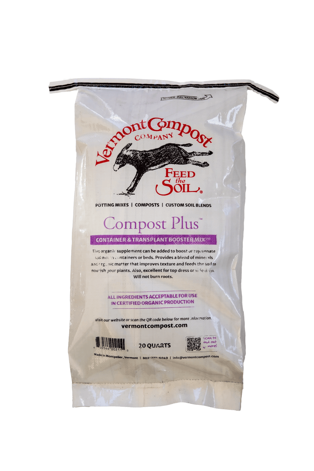 Compost Plus, 20 Quart | Gardener's Supply