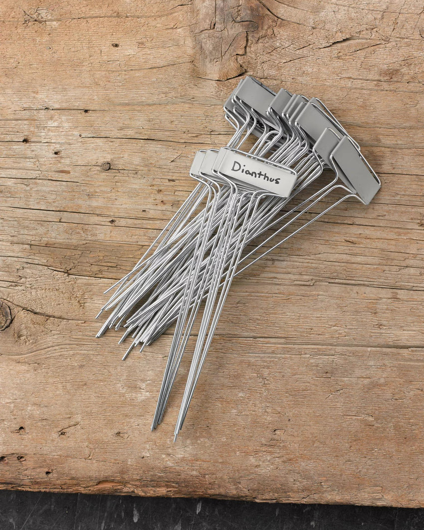 Plant Markers: Galvanized Steel and Etched Zink | Gardeners.com