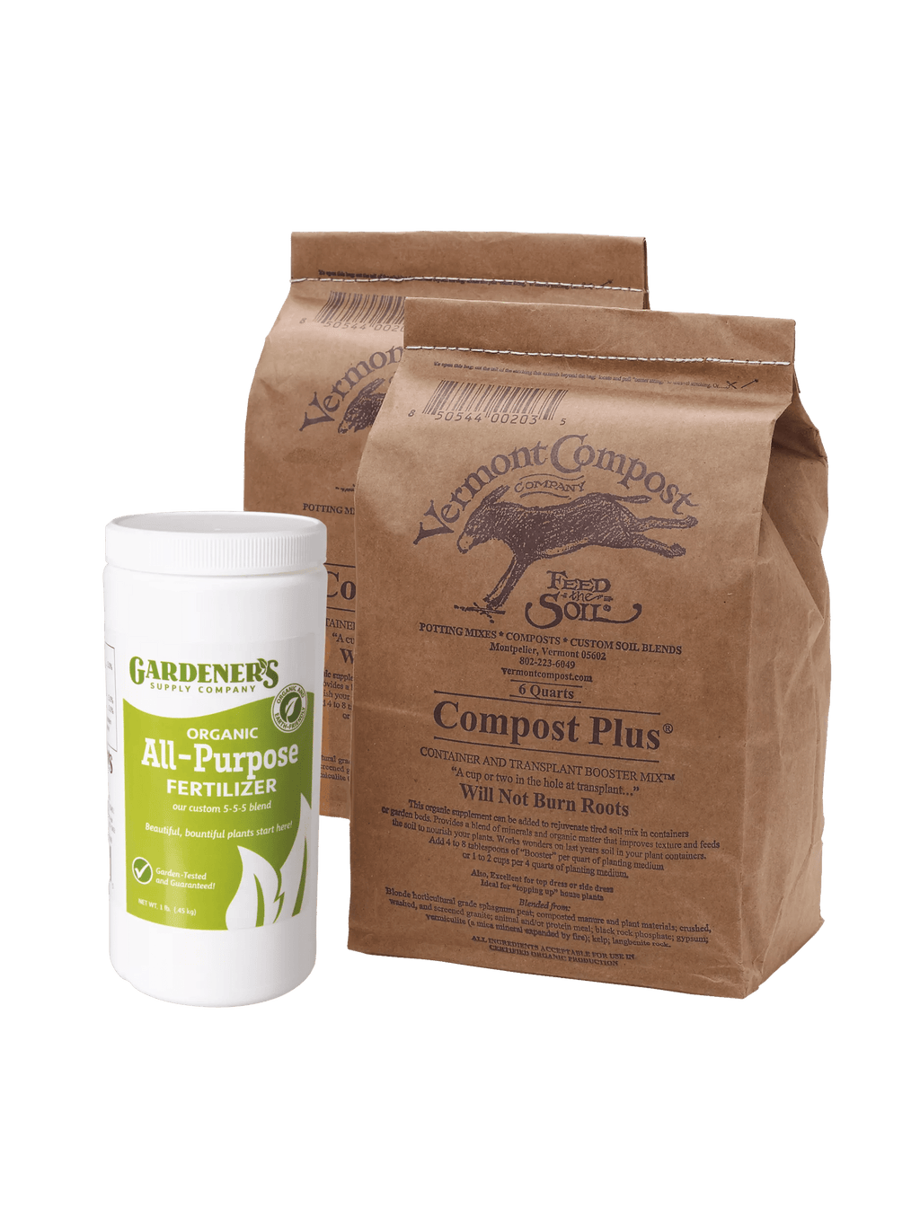Organic Compost Plus: Raised Bed Booster Kit | Gardener's Supply