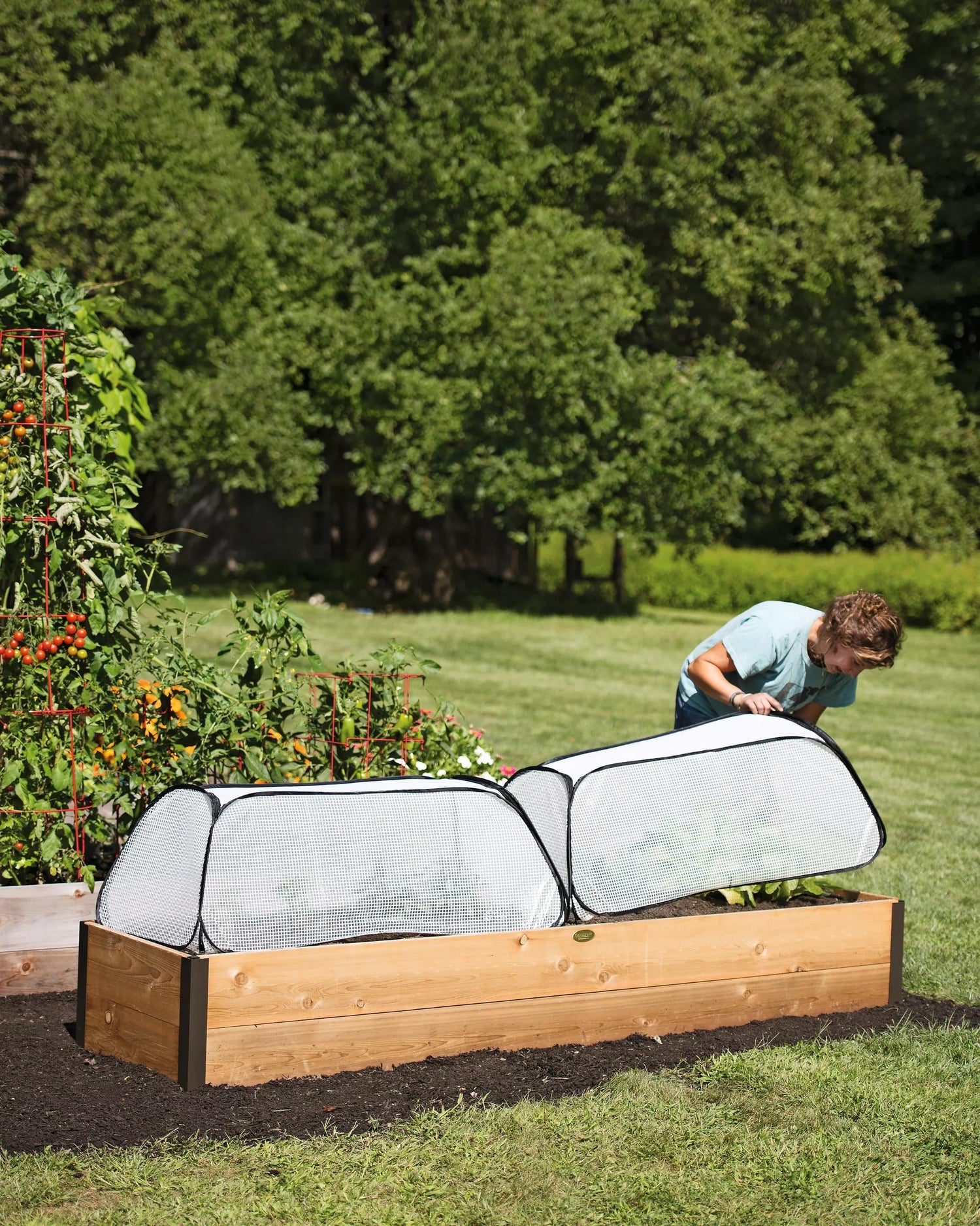 Garden Row Covers | Row Shelter Accelerator | Plant Covers | Gardener's ...
