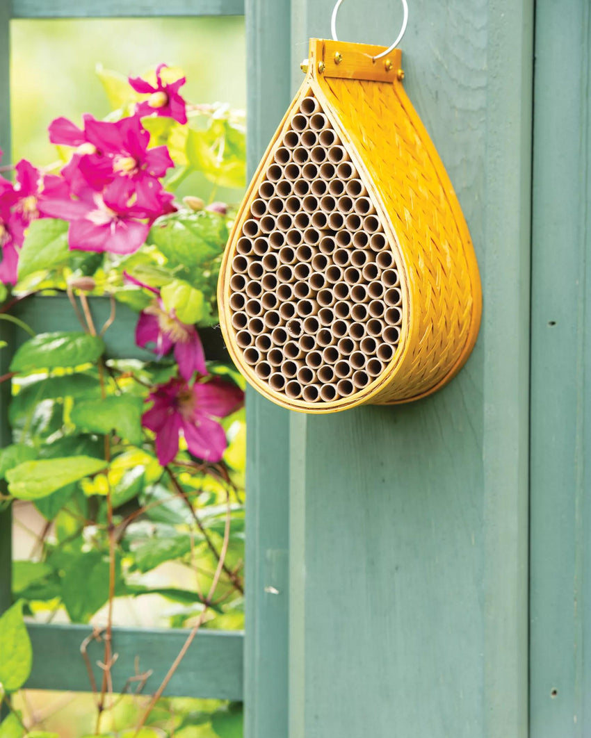 Teardrop Bamboo Mason Bee House | Gardener’s Supply