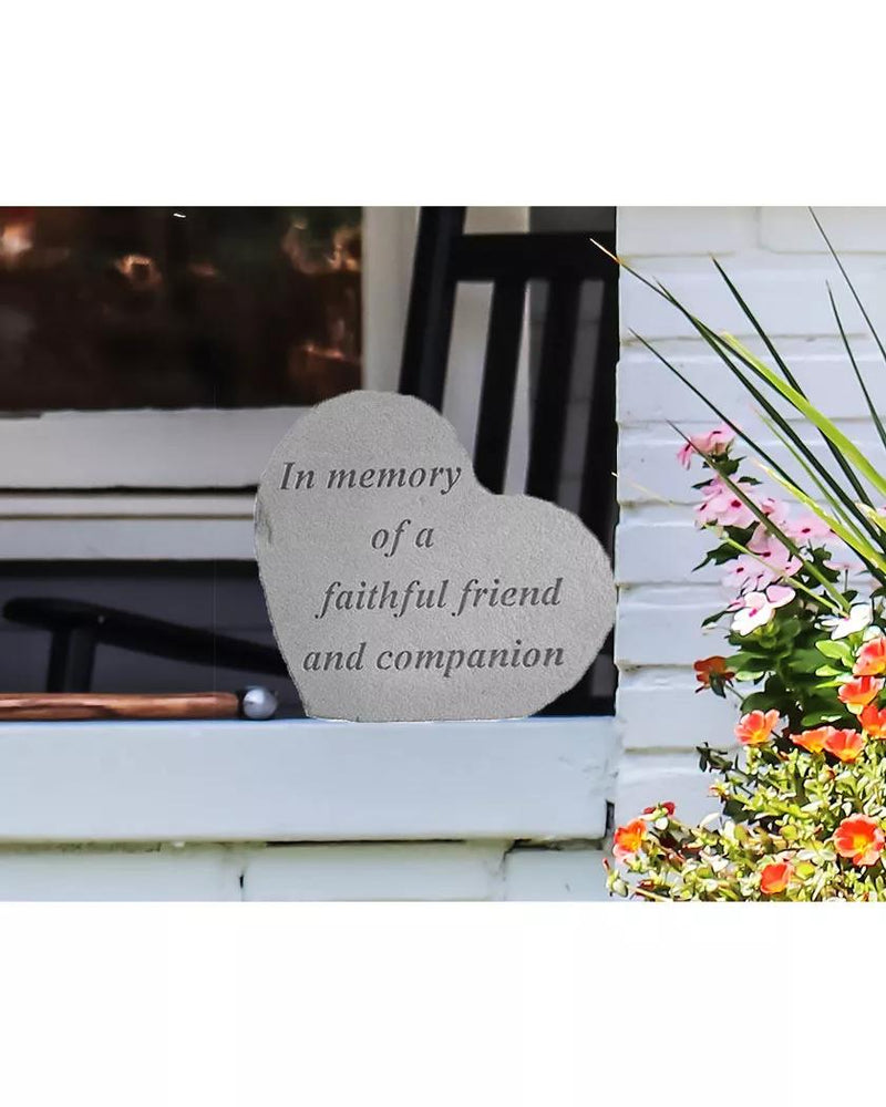 In Memory of a Faithful Friend Memorial Stone | Gardener's Supply