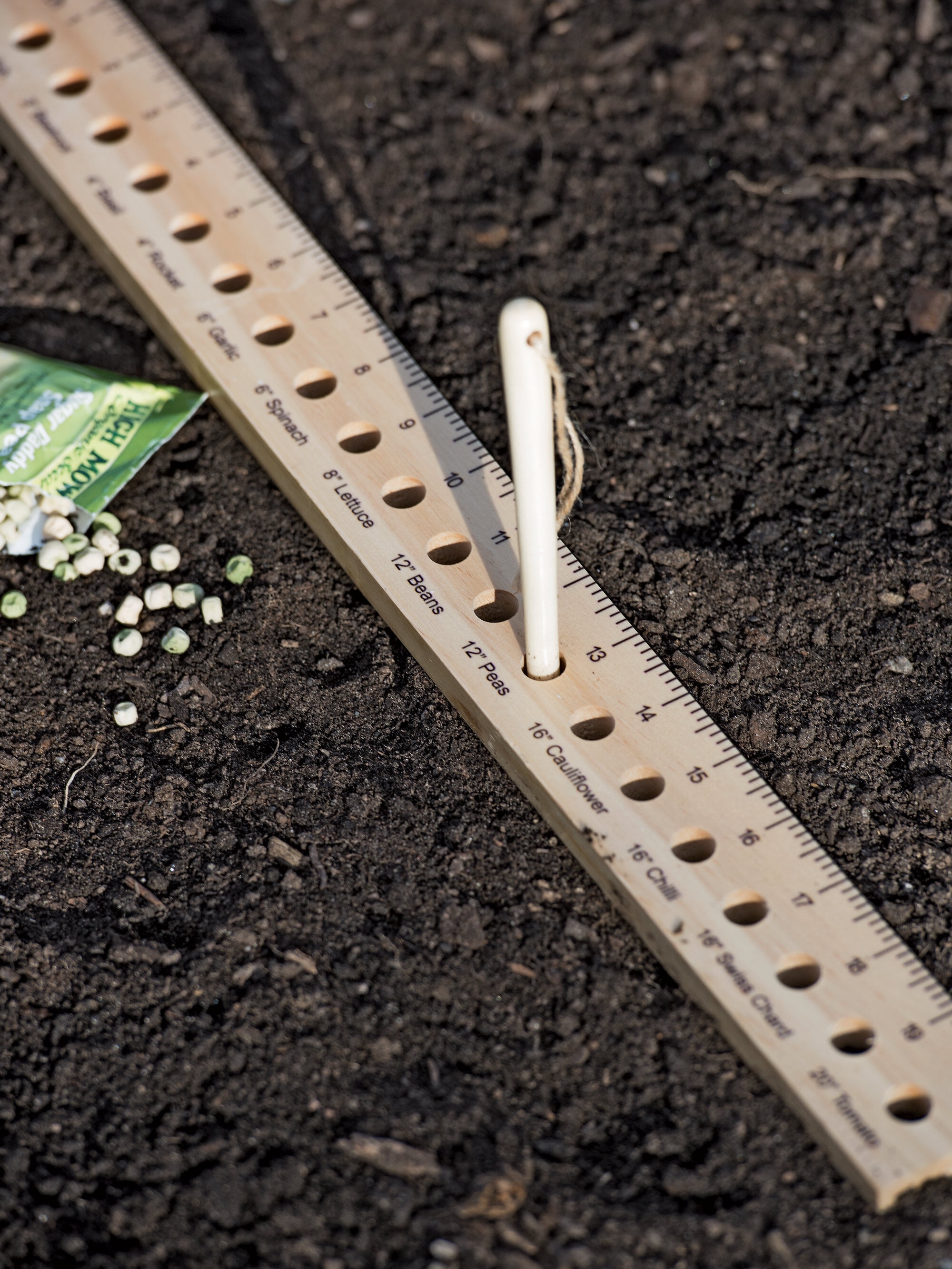 Bulb Planters Seed Seedling Spacer Tool Dibble Seed Sowing Template 